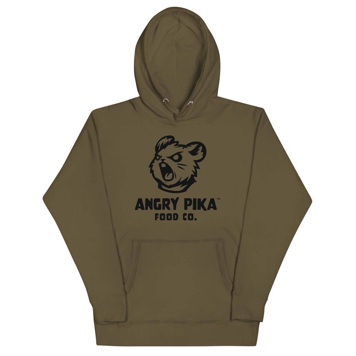 Pika Hoodie - Front Logo – Angry Pika Food Co.